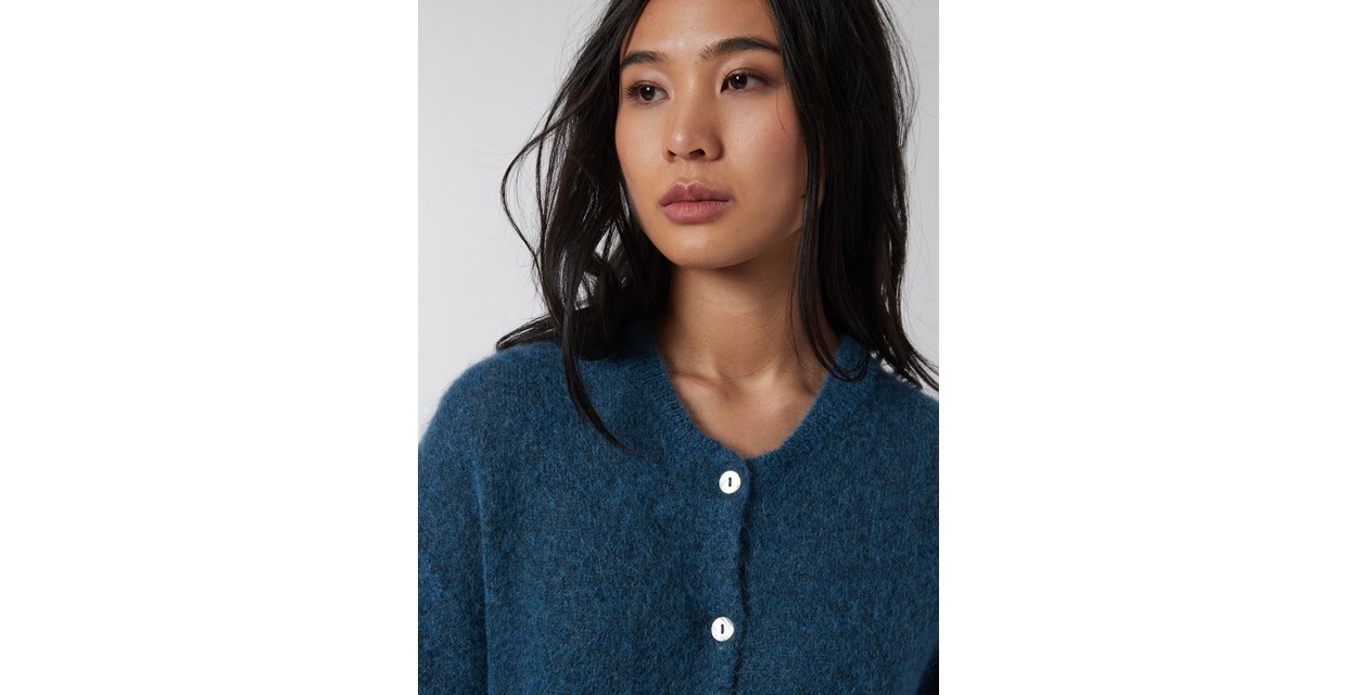 Adele cardigan Atlantic Deep | Jean Paul