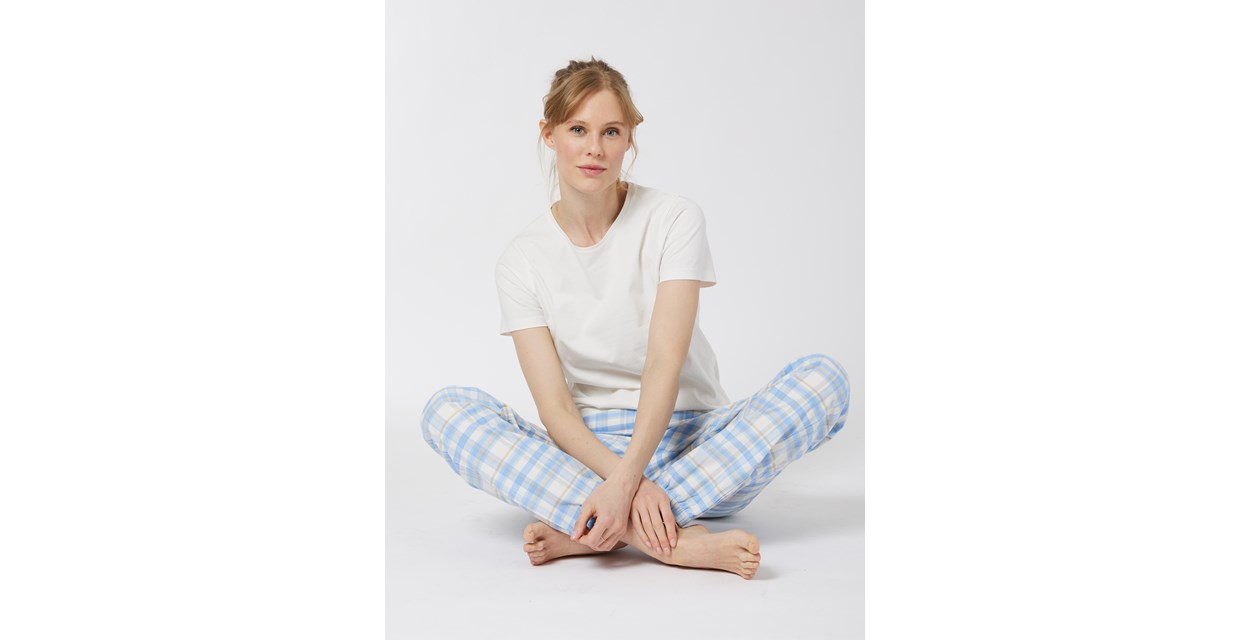 Silvia pysjamas Chambray Blue | Jean Paul